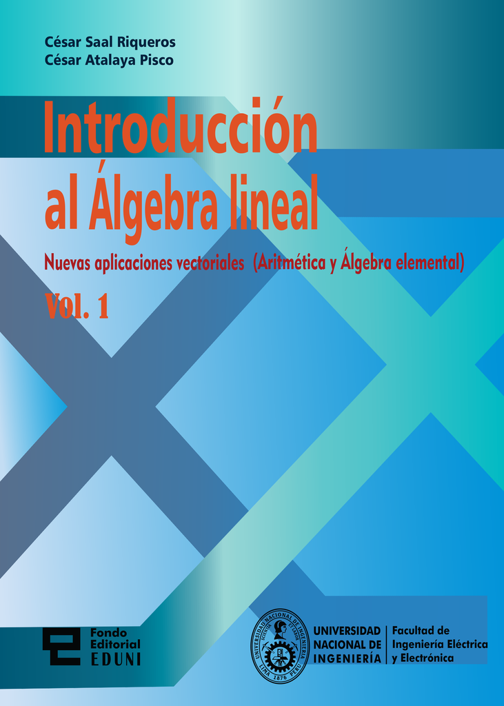 INTRODUCCIÓN AL ÁLGEBRA LINEAL | Fondo Editorial UNI